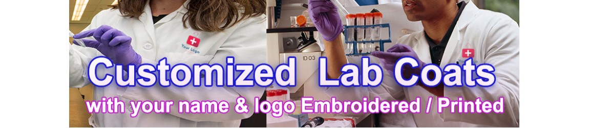 Lab Coat uniform | Embroidered Lab Coats - Custom Lab Coats