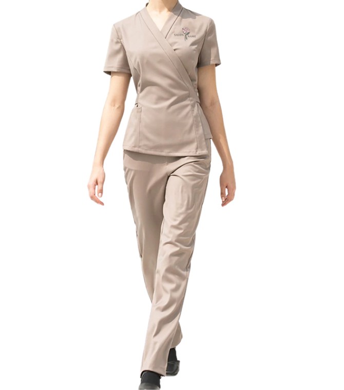 Custom Salon Uniform with Logo Embroidery – UniformTailor
