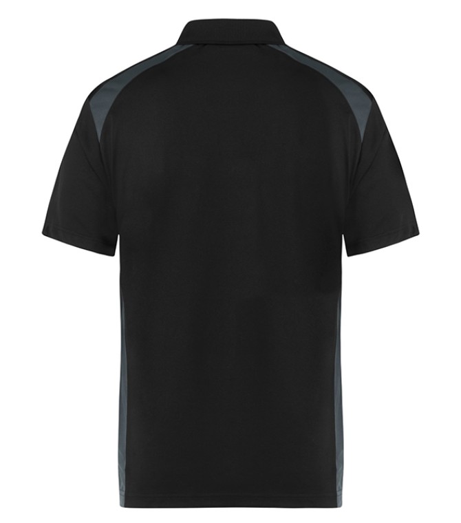 Buy Dual Color Polo T-Shirt Charcoal & Black | Logo T-Shirts & Workwear