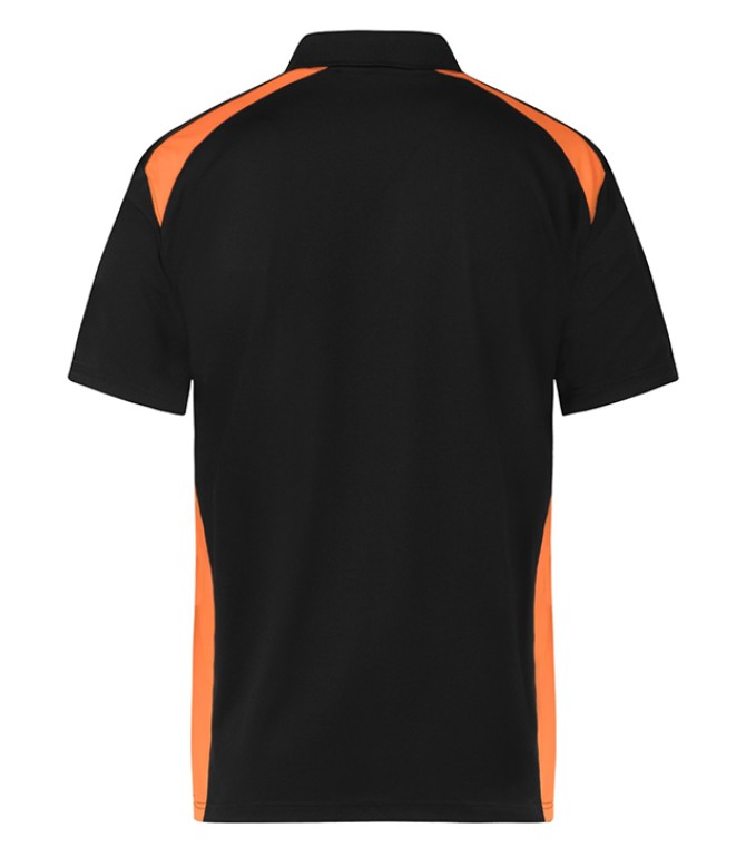 Buy Dual Color Polo T-Shirt Orange & Black | Logo T-Shirts & Workwear