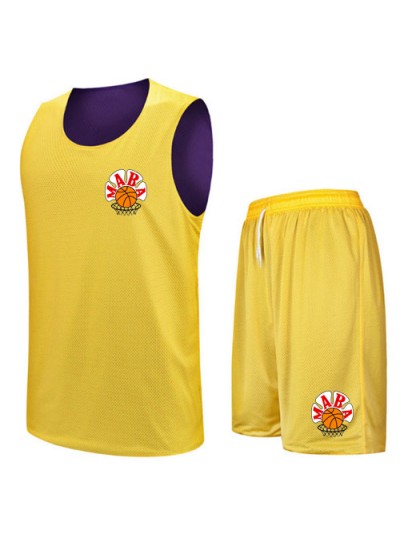 Basketball Uniforms Sets Yellow | Basketball Jerseys | Custom ...
