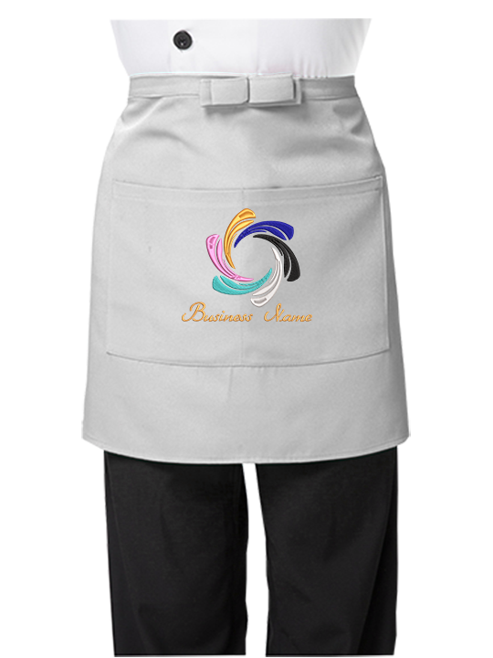 Custom Logo Kitchen Aprons | Printed & Embroidered | UniformTailor