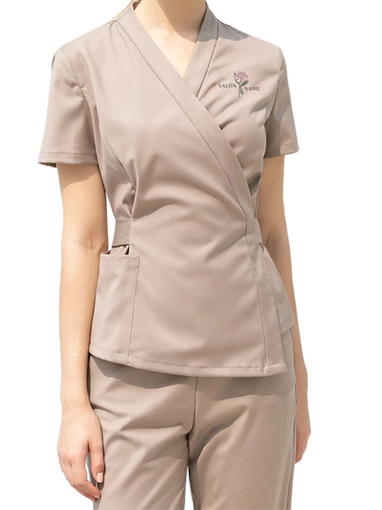 Custom Beauty Salons Uniforms with Logo | Design Your Own Uniforms with ...